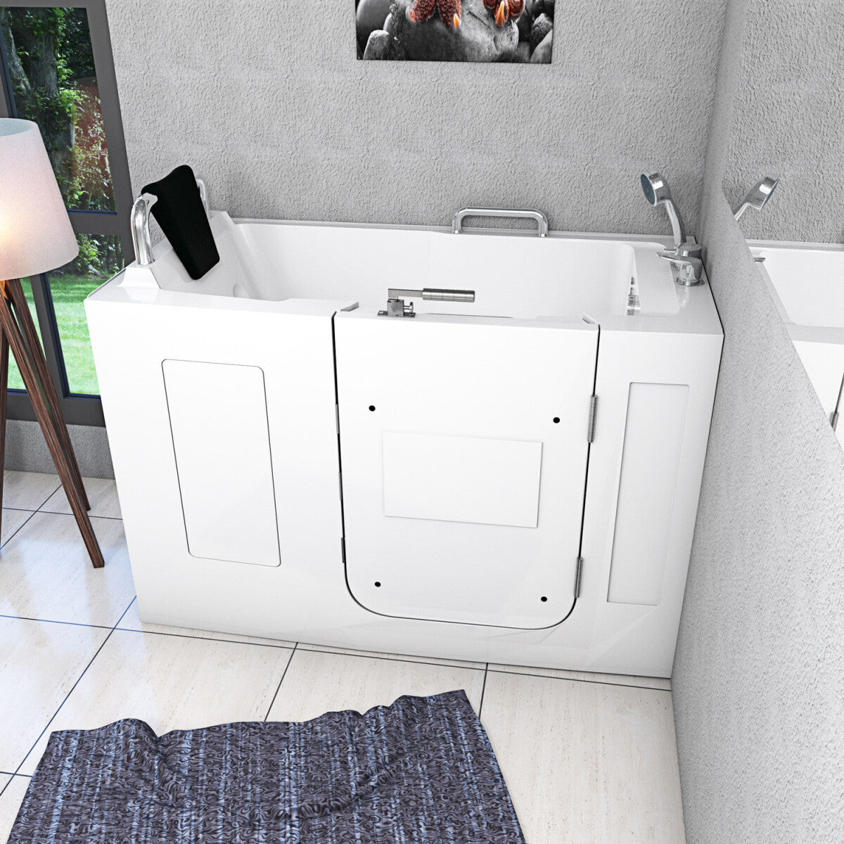 Acqua Vapore Senioren Sitzbadewanne Sitzwanne Badewanne mit Tür Pool S