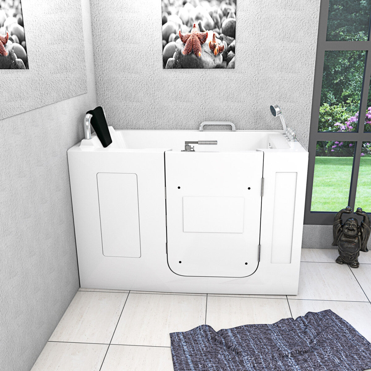Acqua Vapore Sitzbadewanne Senioren Wanne Sitzwanne mit Tür S07-TH-A-R