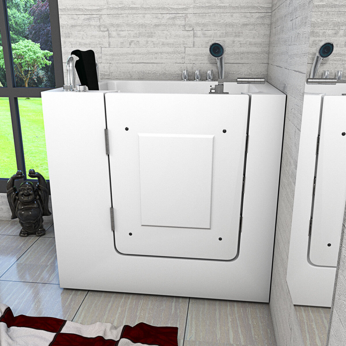 Acqua Vapore Sitzwanne Whirlpool Badewanne mit Tür S02WP-TH-C-L 100x78